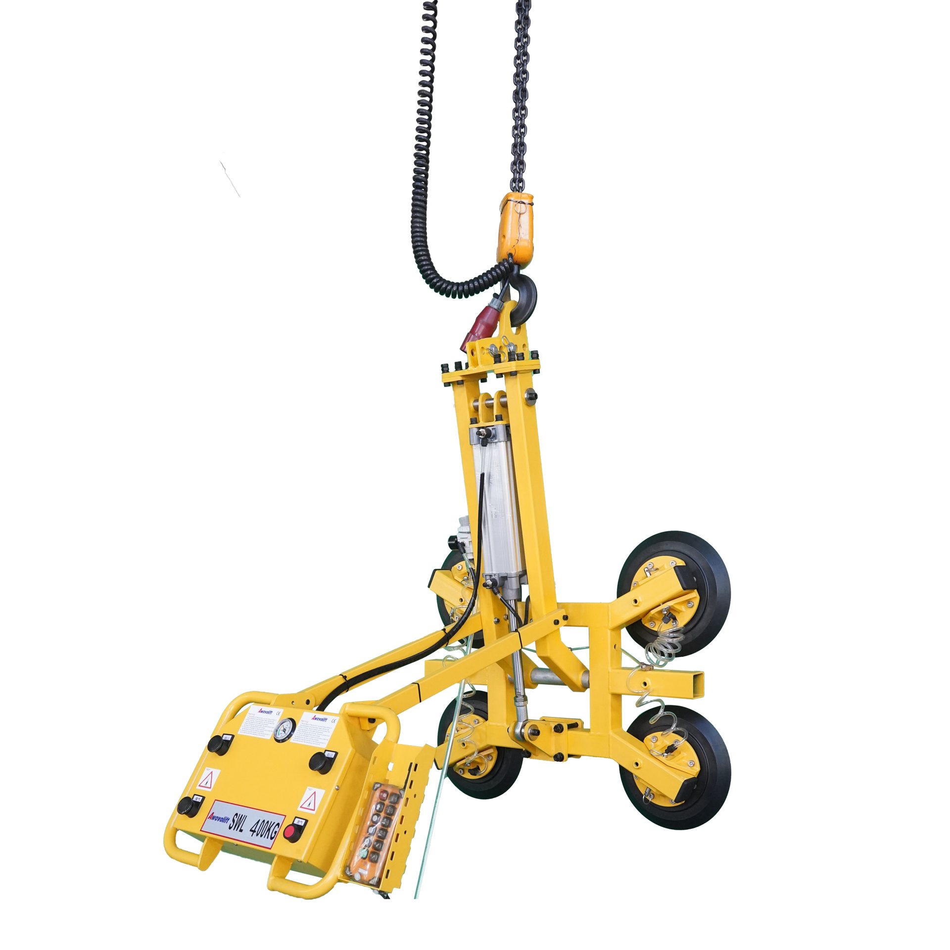 Awovolift pneumatic elevator glass vacuum suction plate lifter machine ...