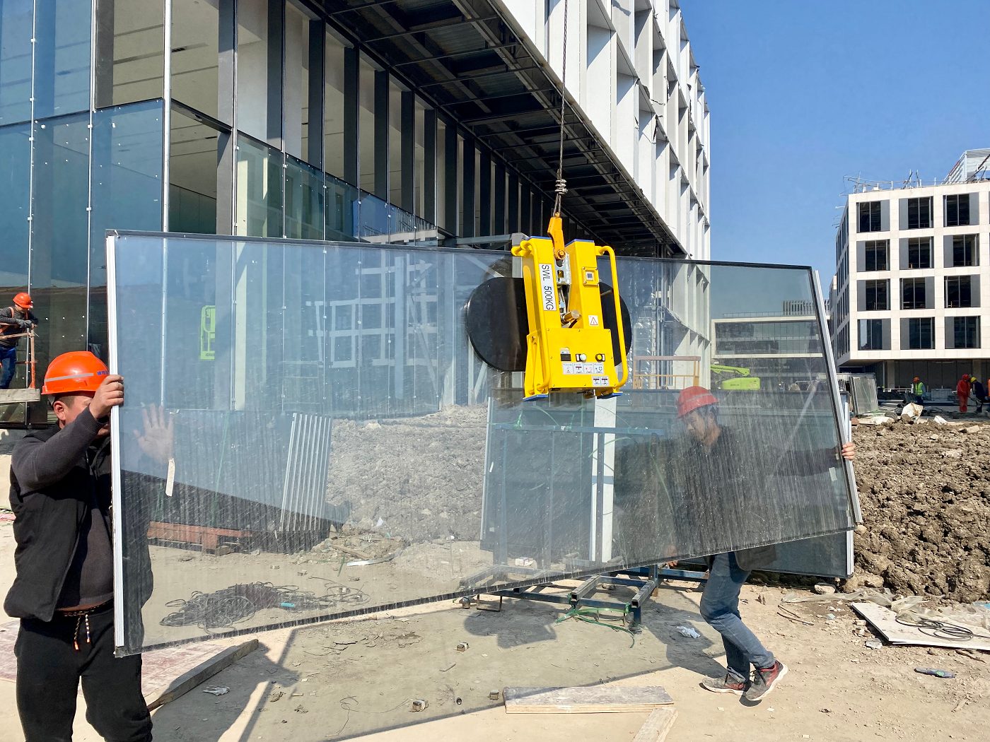 Awovolift vacuum lifter for sandwich panel roof or window vacuum glass ...