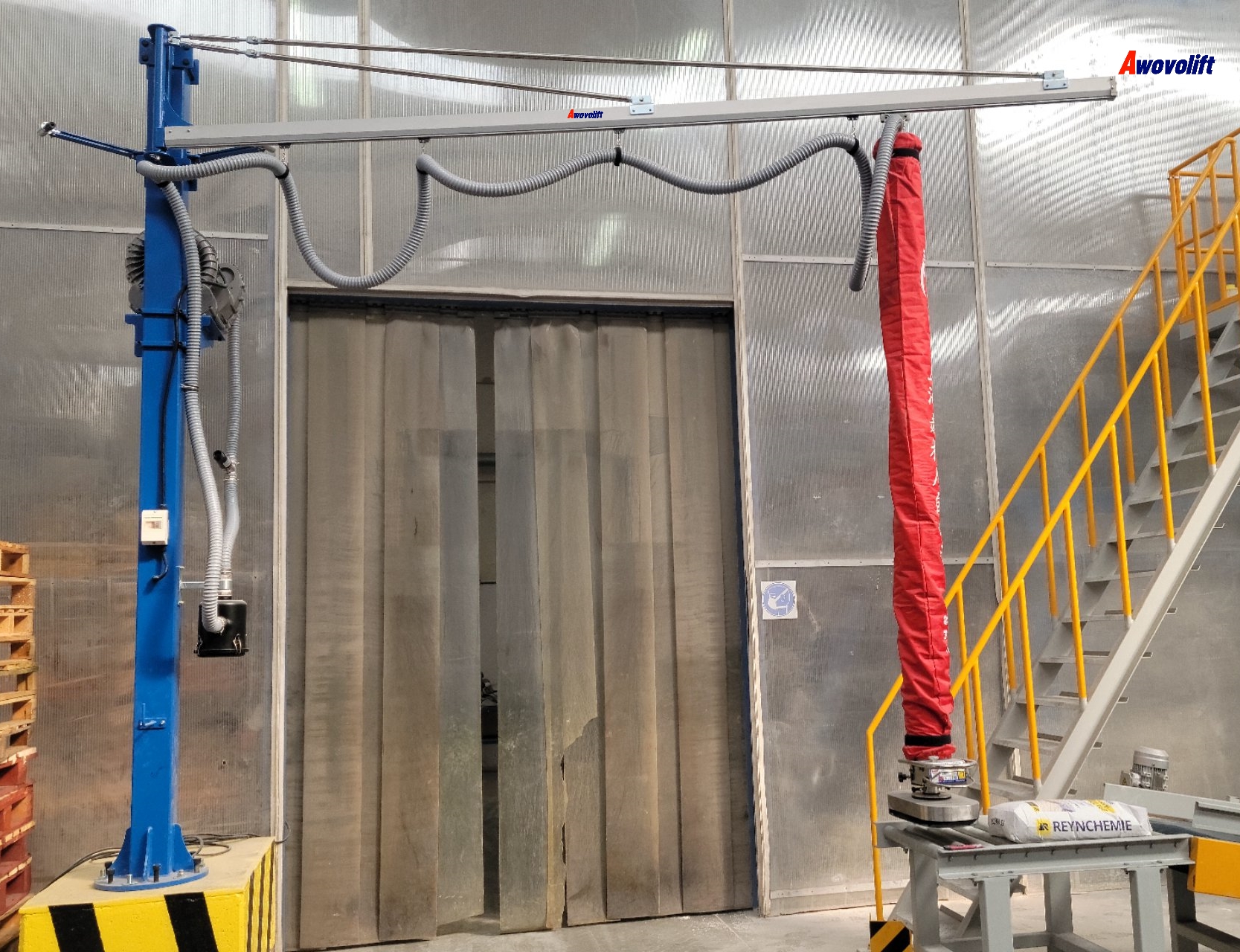 Awovolift Pneumatic Transport System air Tube Vacuum Lifter Handing ...